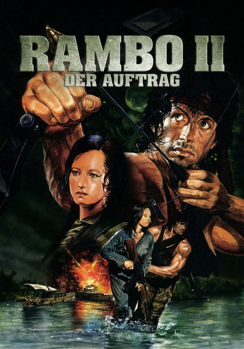 Rambo: First Blood Part II Art