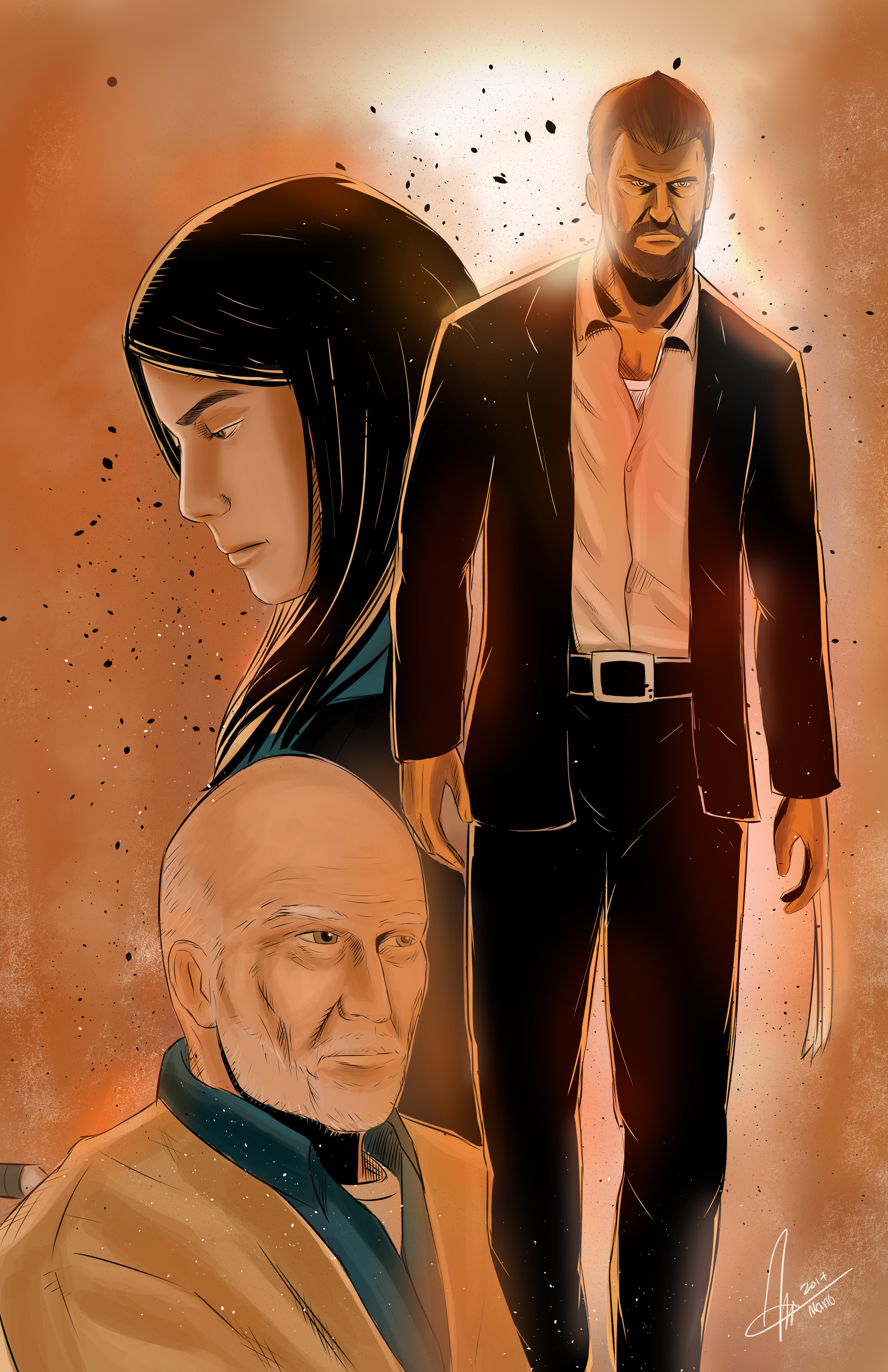 Download Movie Logan Art