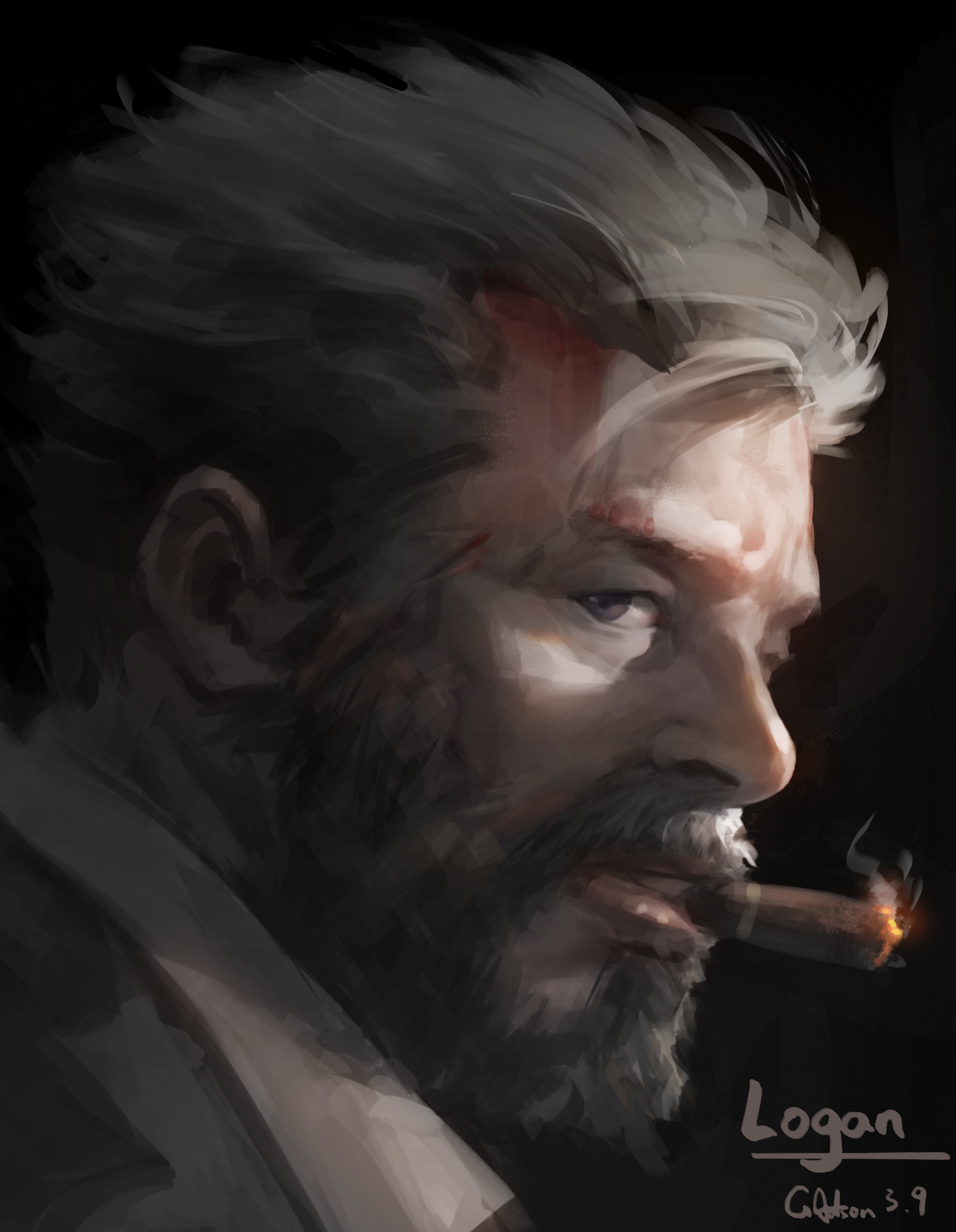 Download Movie Logan Art