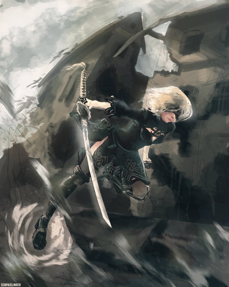 NieR: Automata Art - ID: 103620