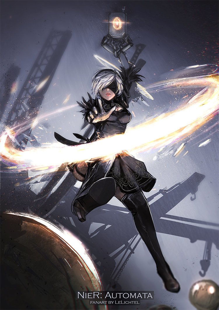 Download Video Game NieR: Automata Art