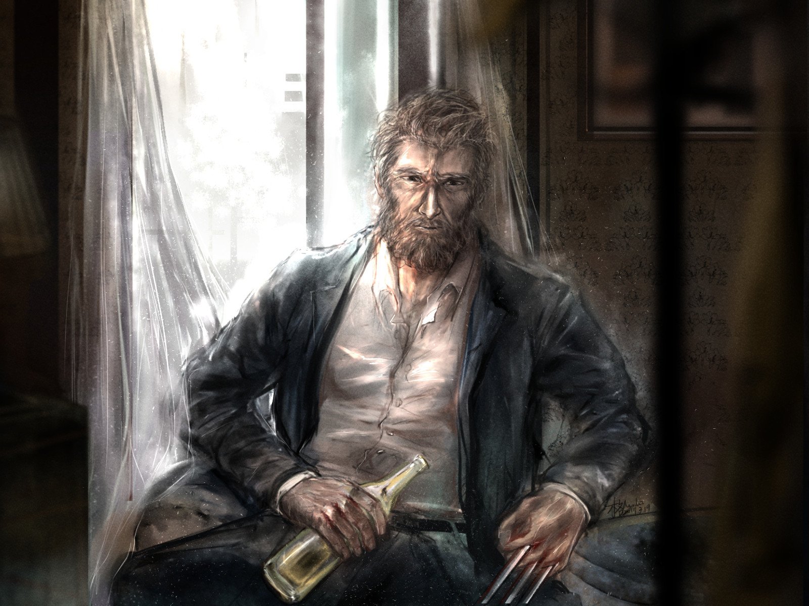 Movie Logan Art