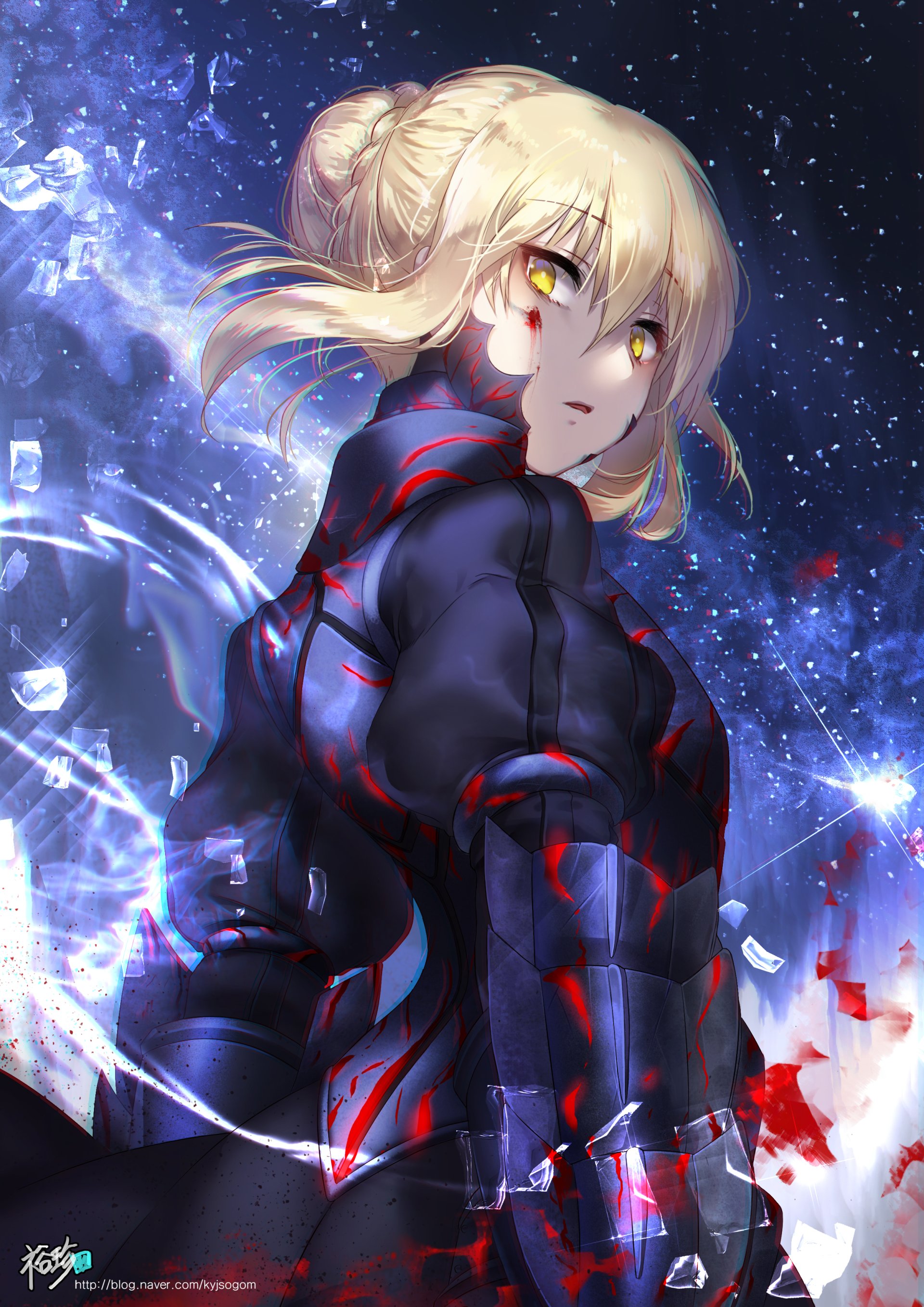 Saber Alter: A Dark Heroine from Fate/Grand Order