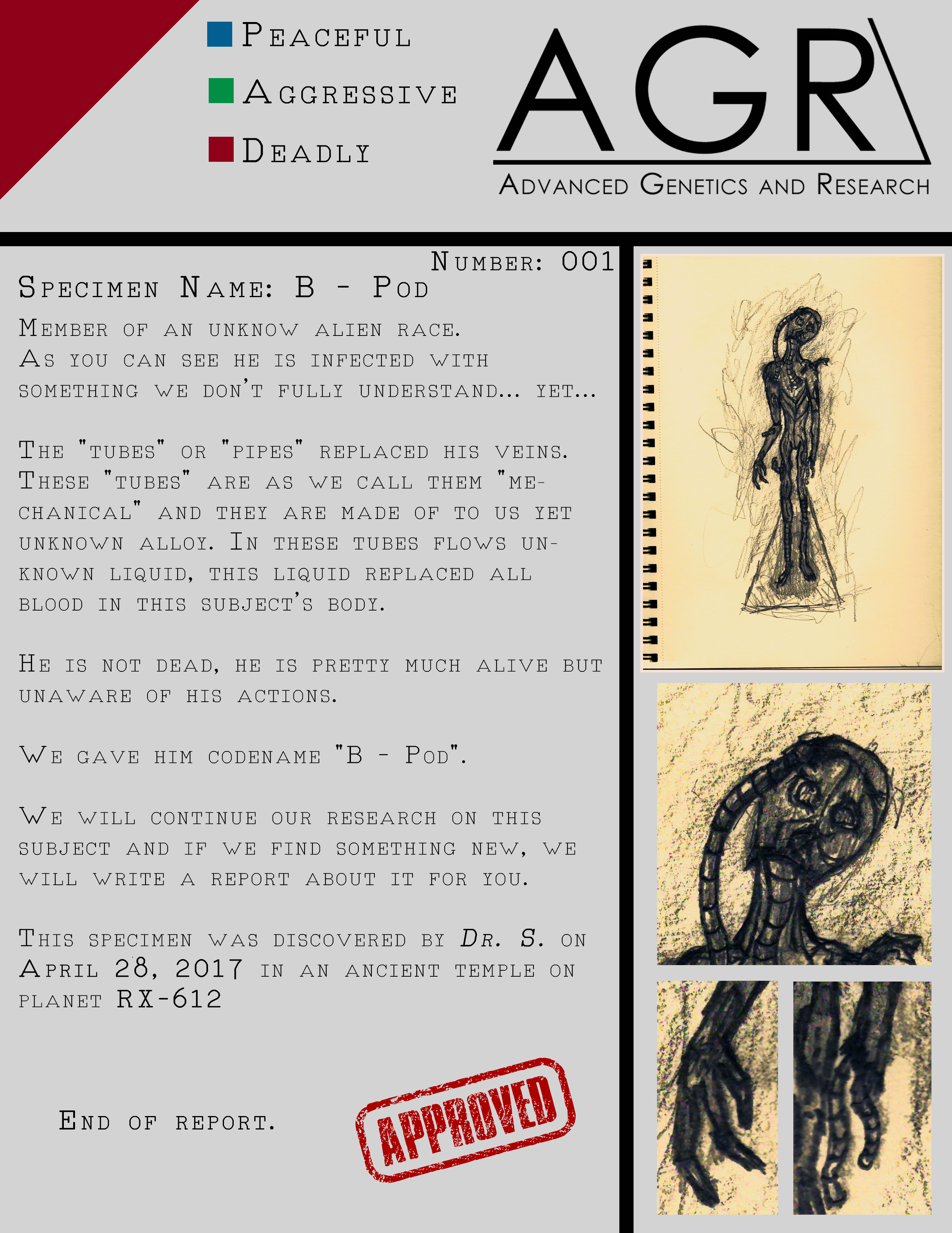 Specimen 001 - B - Pod by Rene123312