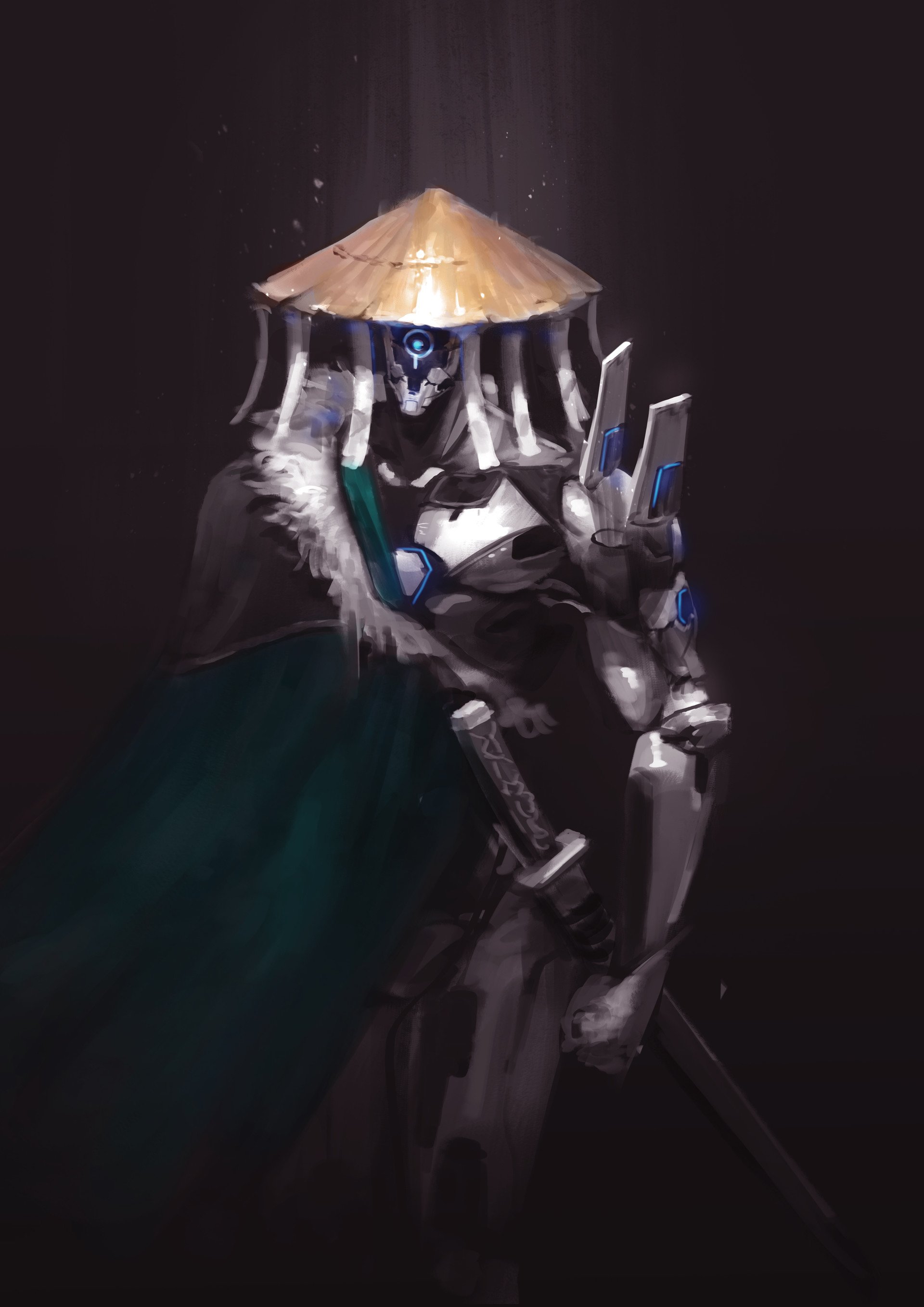 Download Warrior Samurai Fantasy Sci Fi Robot Fantasy Warrior Art