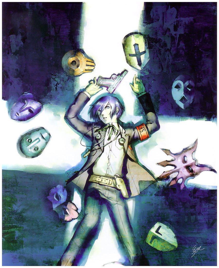 Download Makoto Yuki Video Game Persona 3 Art