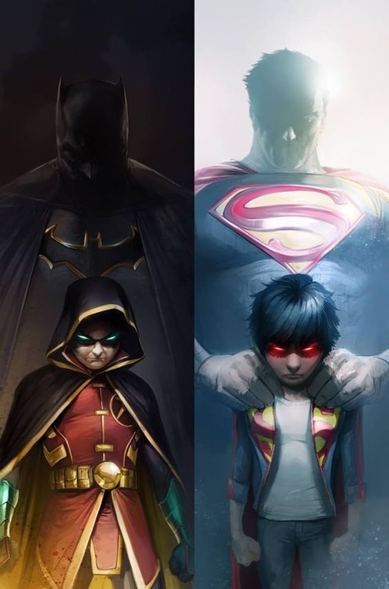 Batman and Superman: The Legacy of Robin and Superboy