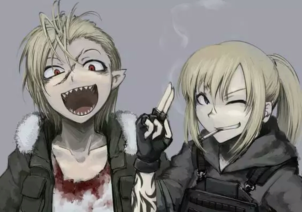 Anime Original Art by ヘッツァ