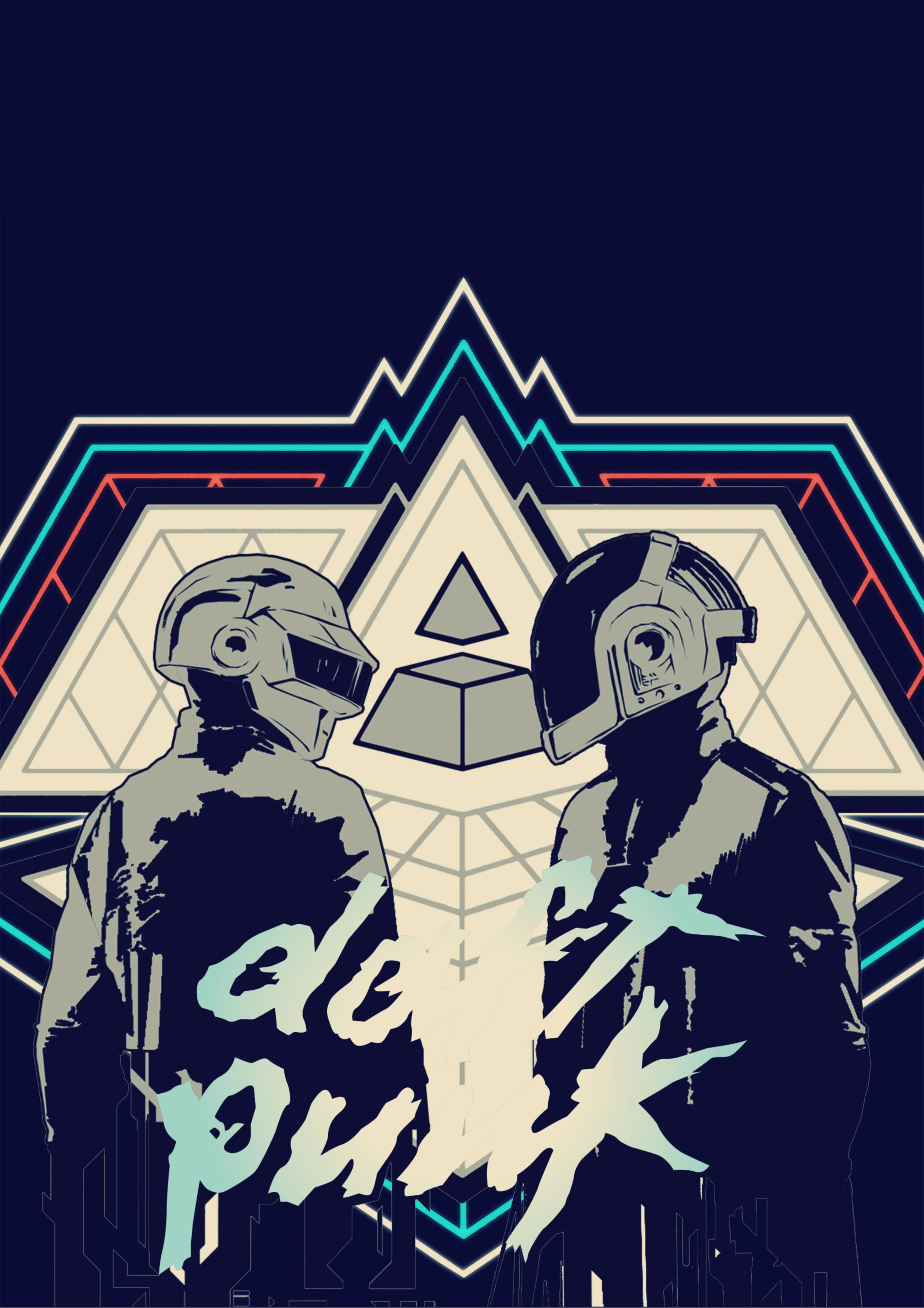 DAFT PUNK / PYRAMID Art - ID: 107474