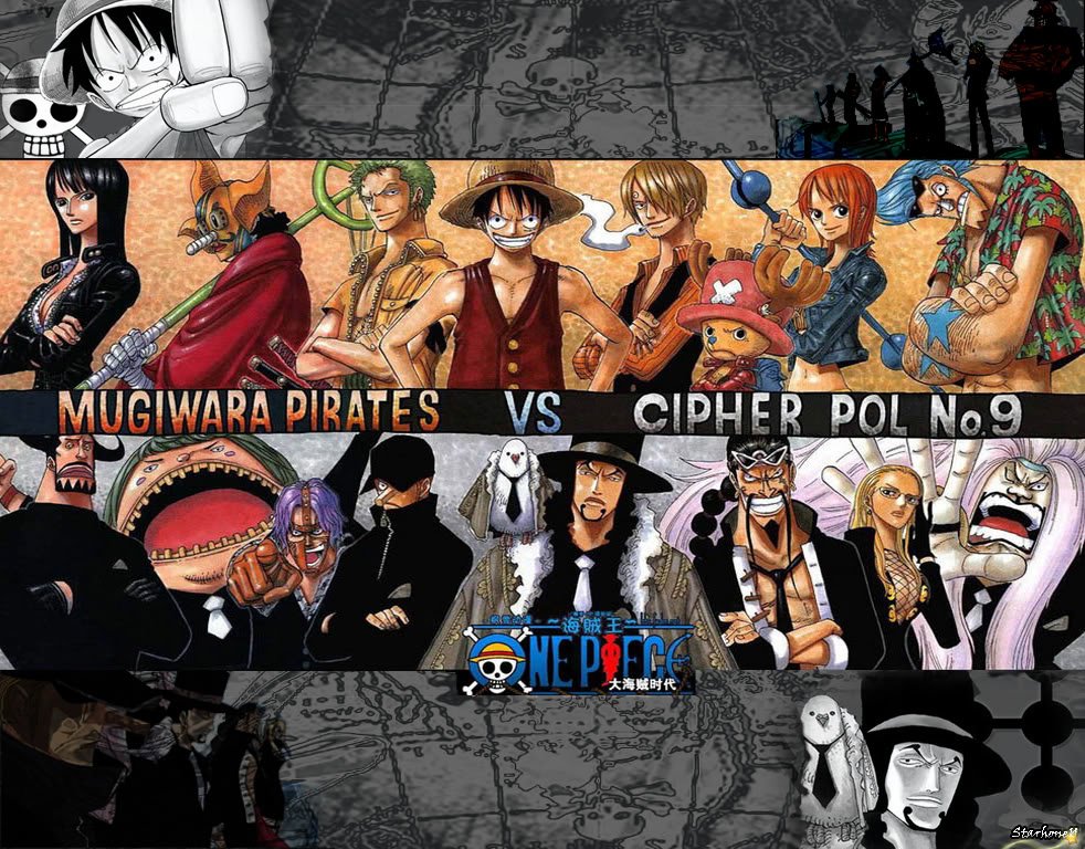 Mugiwara Pirates vs Cipher Pol No.9 - Epic One Piece Showdown