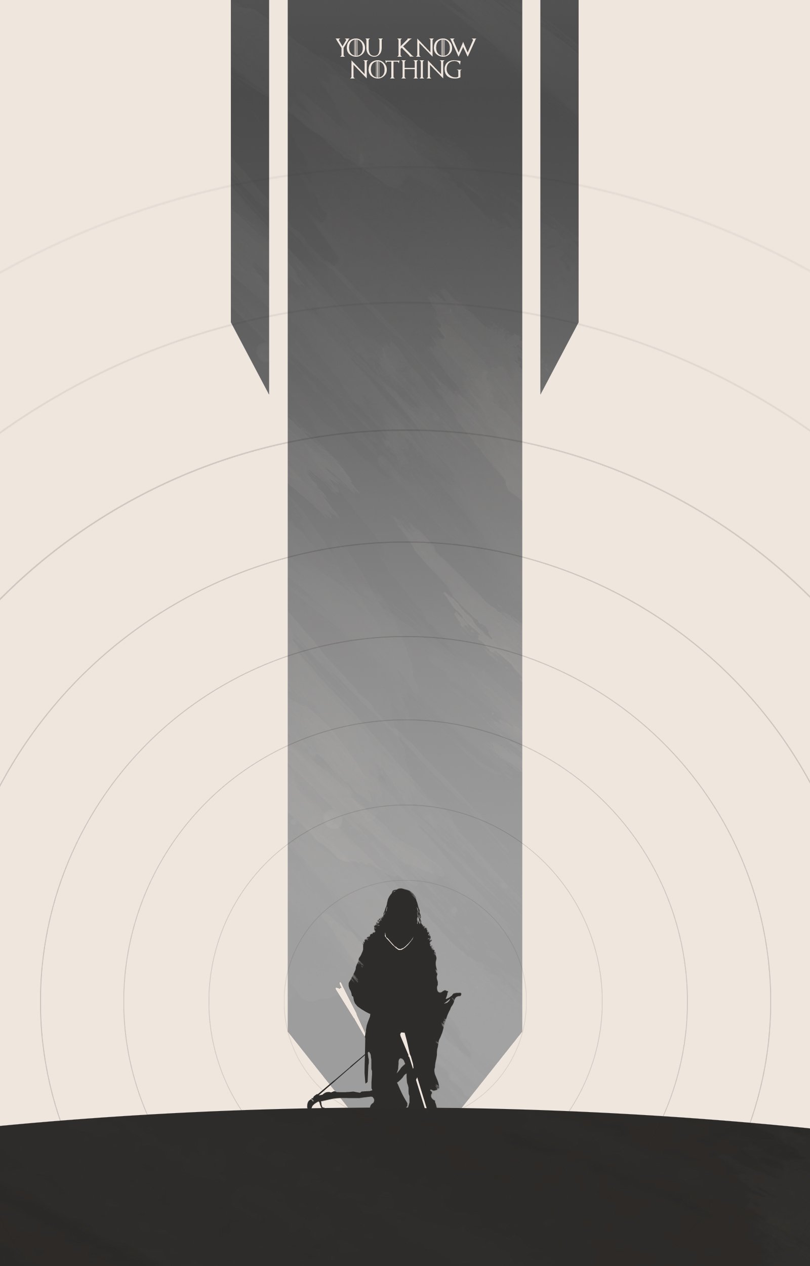 You know nothing,Jon snow Art - ID: 109436