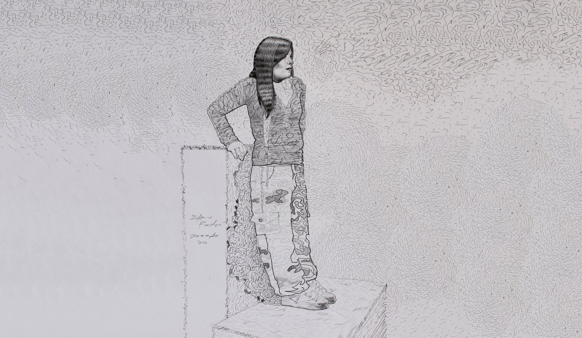 Standing Model by zelko