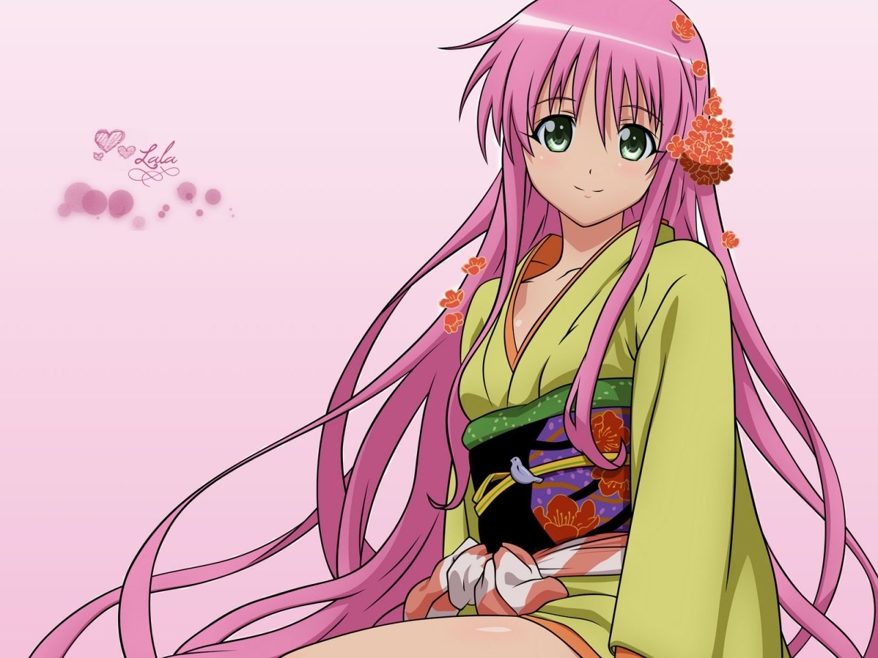 Lala Satalin Deviluke — To Love-Ru: Pink Kimono