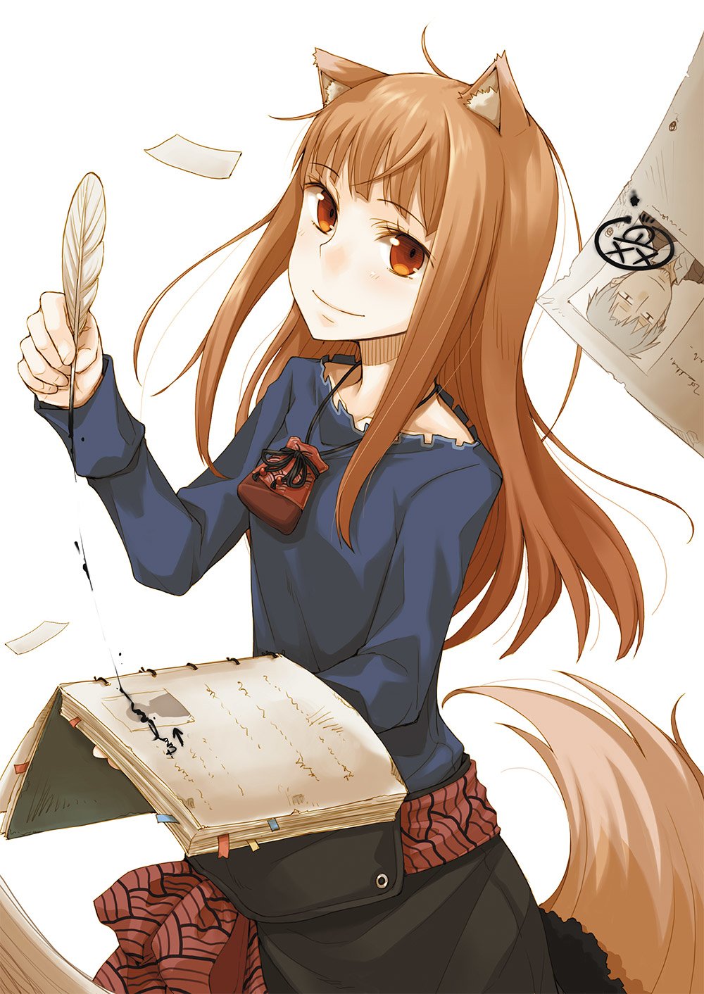 Download Kraft Lawrence Book Holo (Spice & Wolf) Anime Spice And Wolf Art