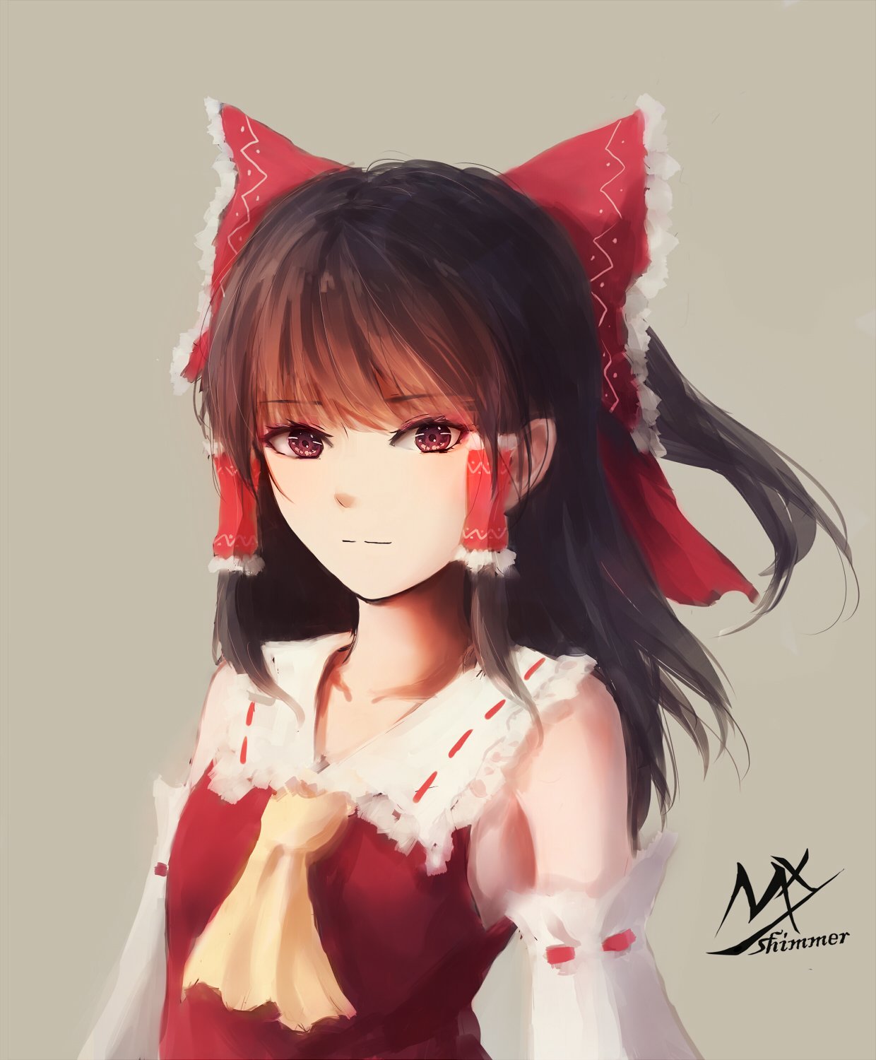 Reimu by 梦夏shimmer