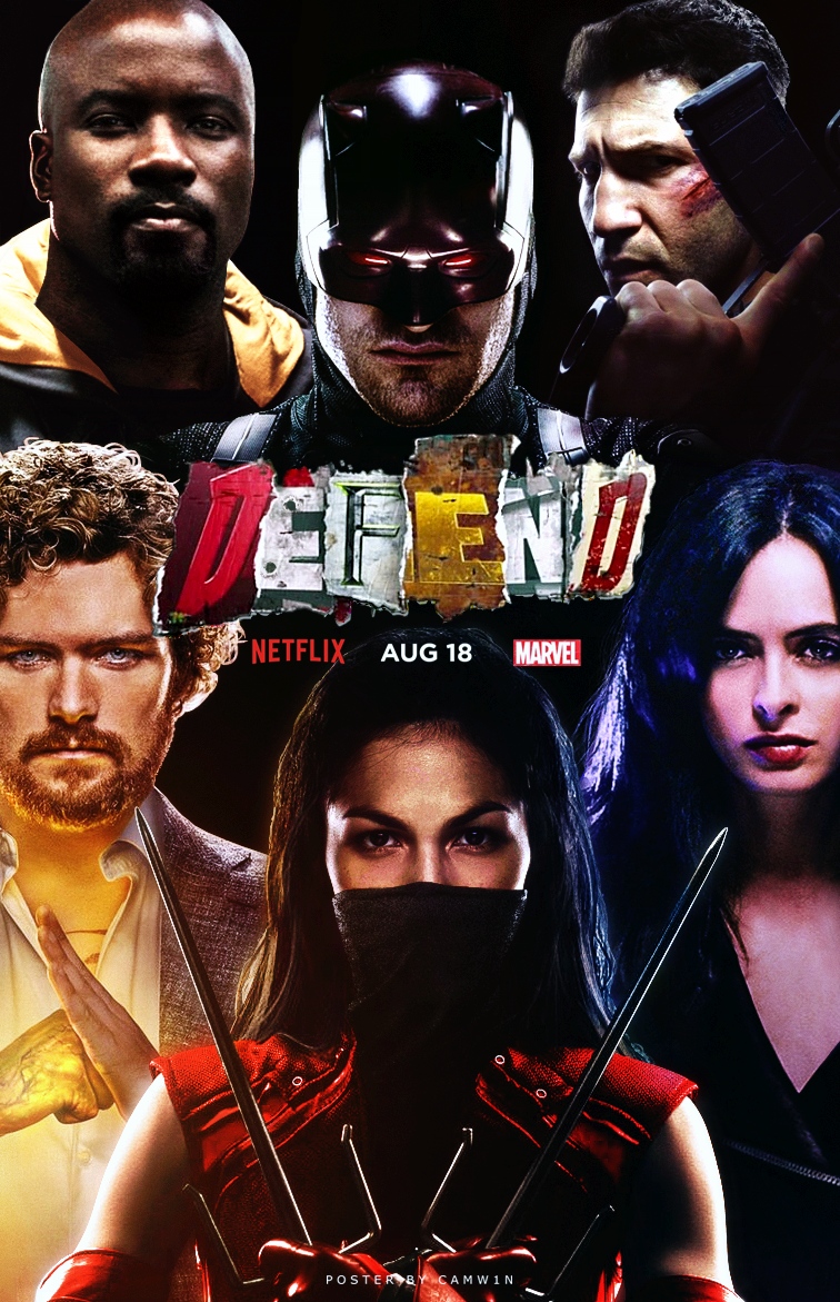 TV Show The Defenders Art by CAMW1N