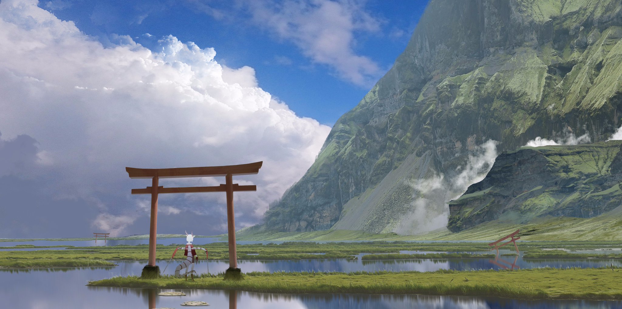 Download Anime Shrine Art