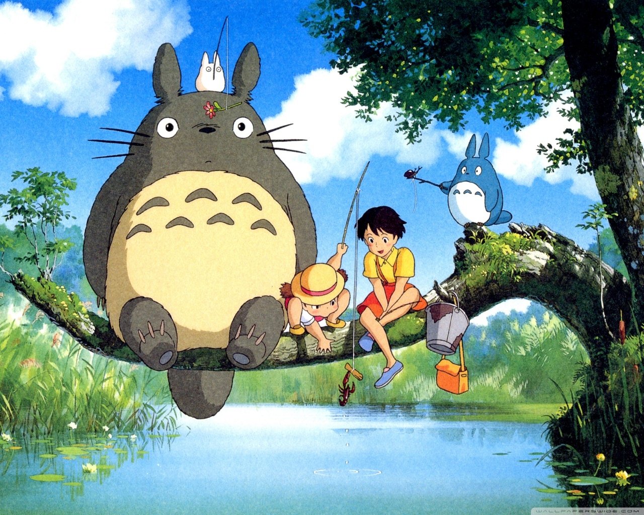 Totoro's Lakeside Repose — My Neighbor Totoro (Anime)