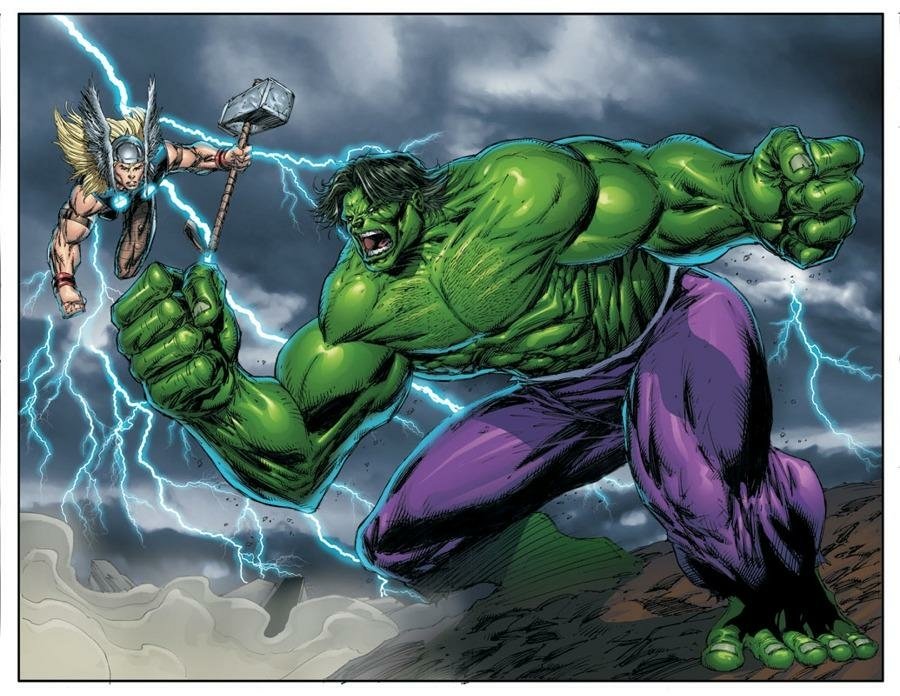 Comics Hulk Art