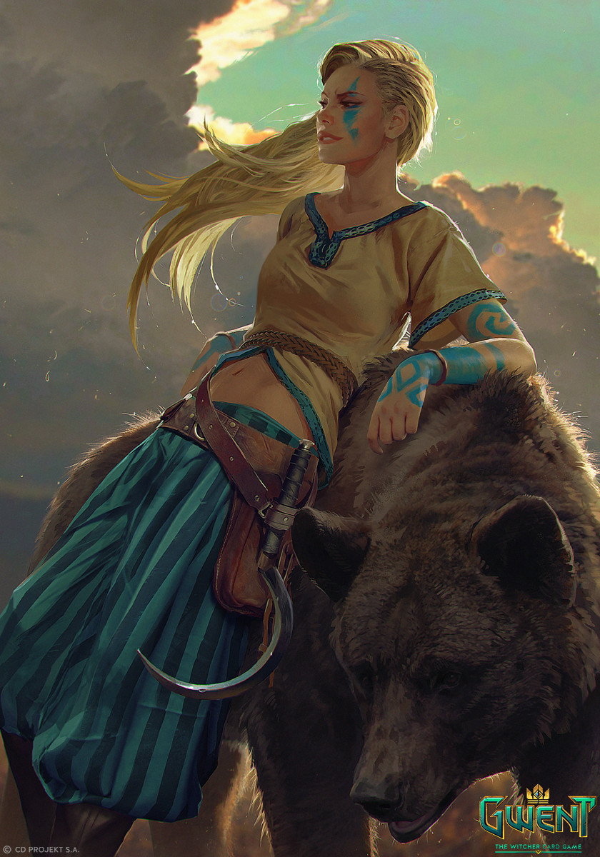 Gwent: The Witcher Card Game Art by Anna Podedworna