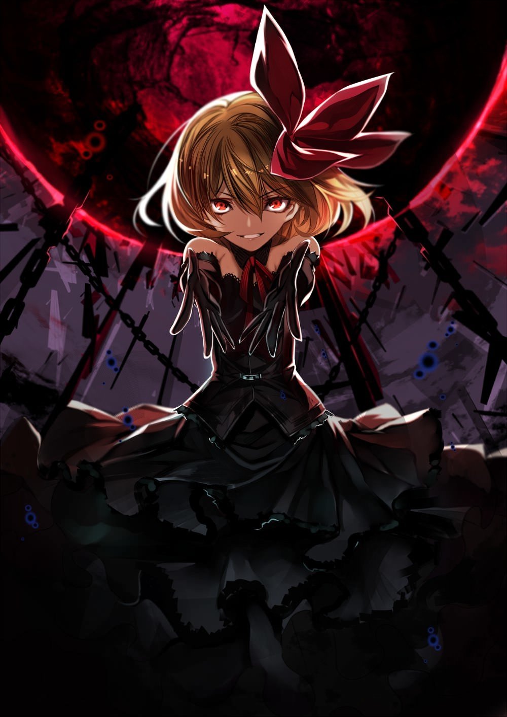 Download Rumia (Touhou) Dark Anime Touhou Dark Anime Art