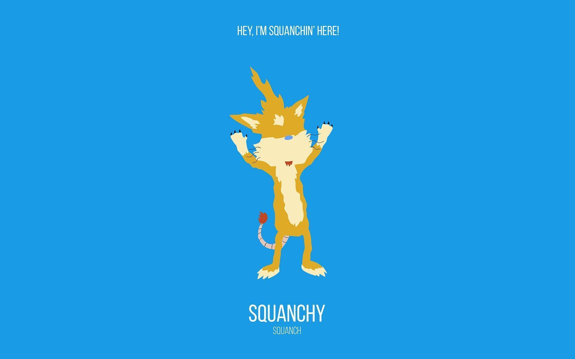 Download Cat Blue Squanchy (Rick And Morty) TV Show Rick And Morty Art