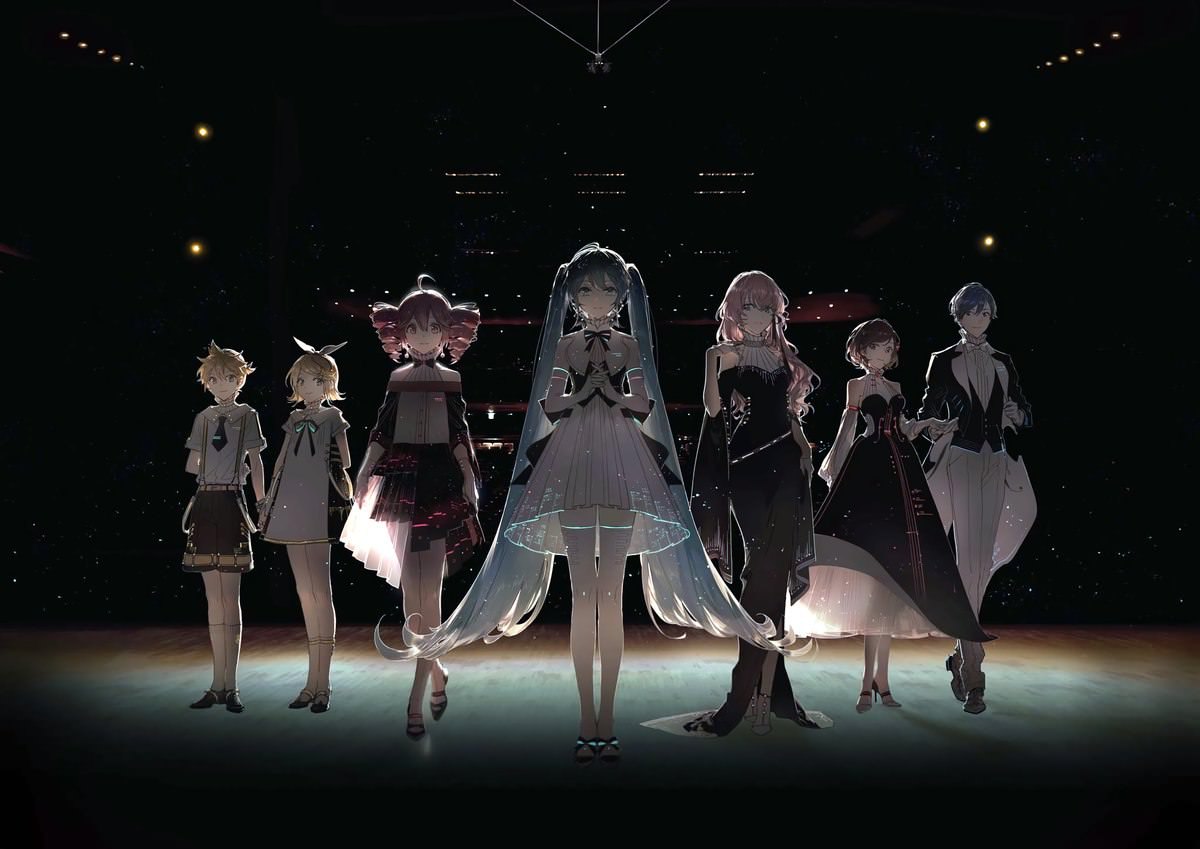 Download Hatsune Miku Light Anime Vocaloid Art