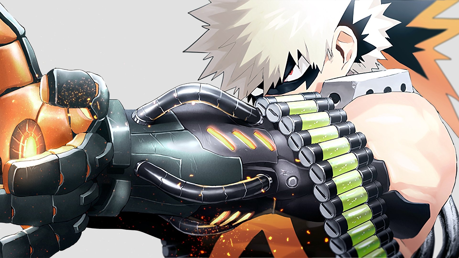 Bakugou’s Explosive Power from My Hero Academia
