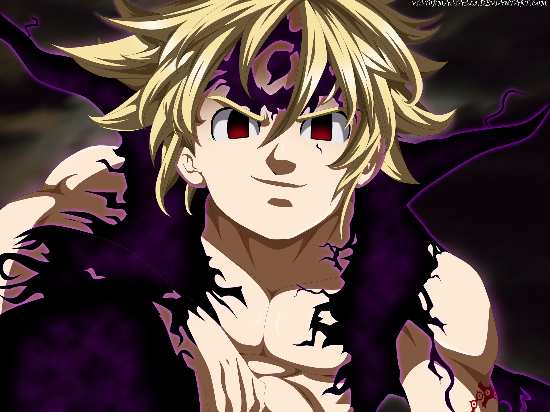 The Seven Deadly Sins: Meliodas in Demon Mode