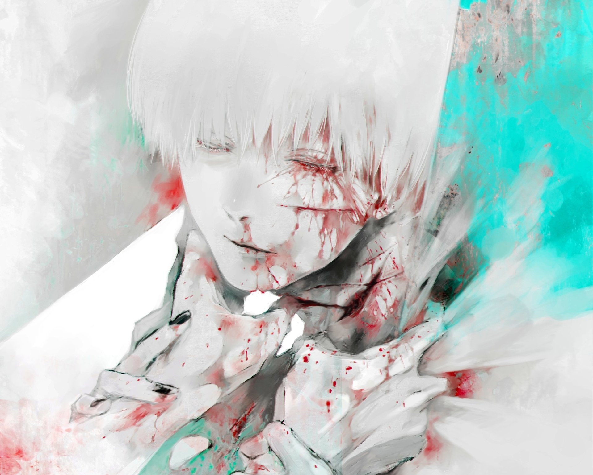 Download Ken Kaneki Anime Tokyo Ghoul Art