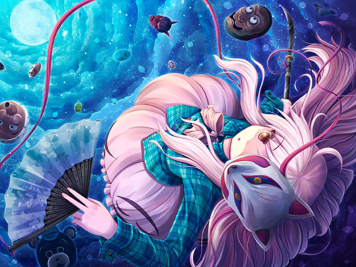 Download Satori Komeiji Anime Touhou Art