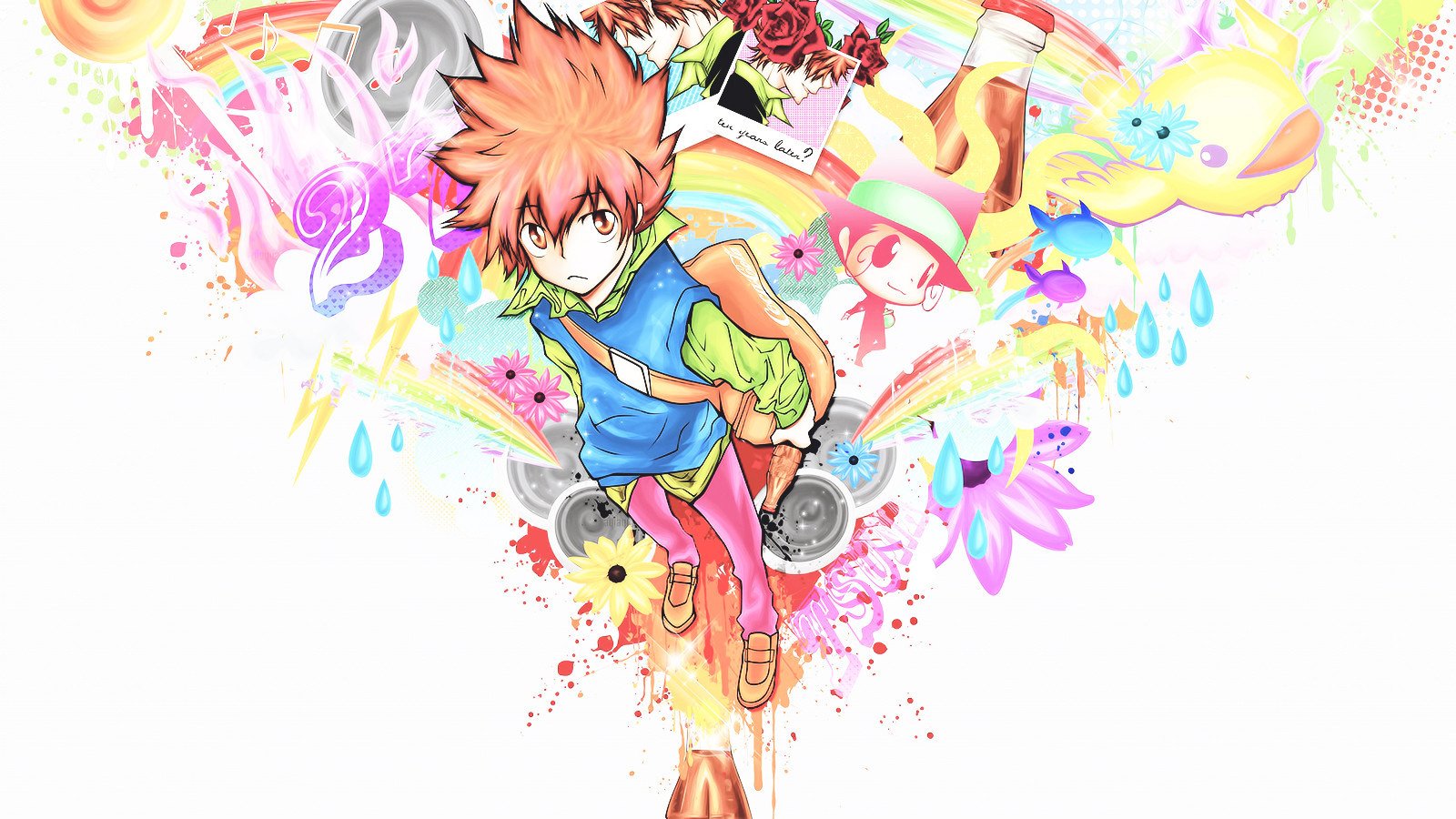 Download Tsunayoshi Sawada Anime Katekyō Hitman Reborn! Art