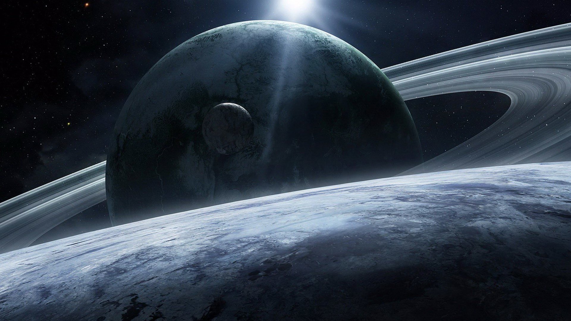 Download Sci Fi Planetary Ring Art