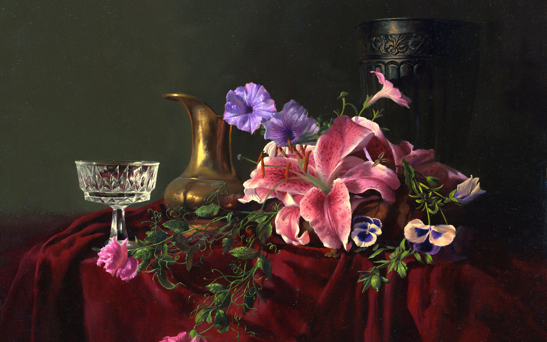 Artistic Still Life Art by Alexei Antonov