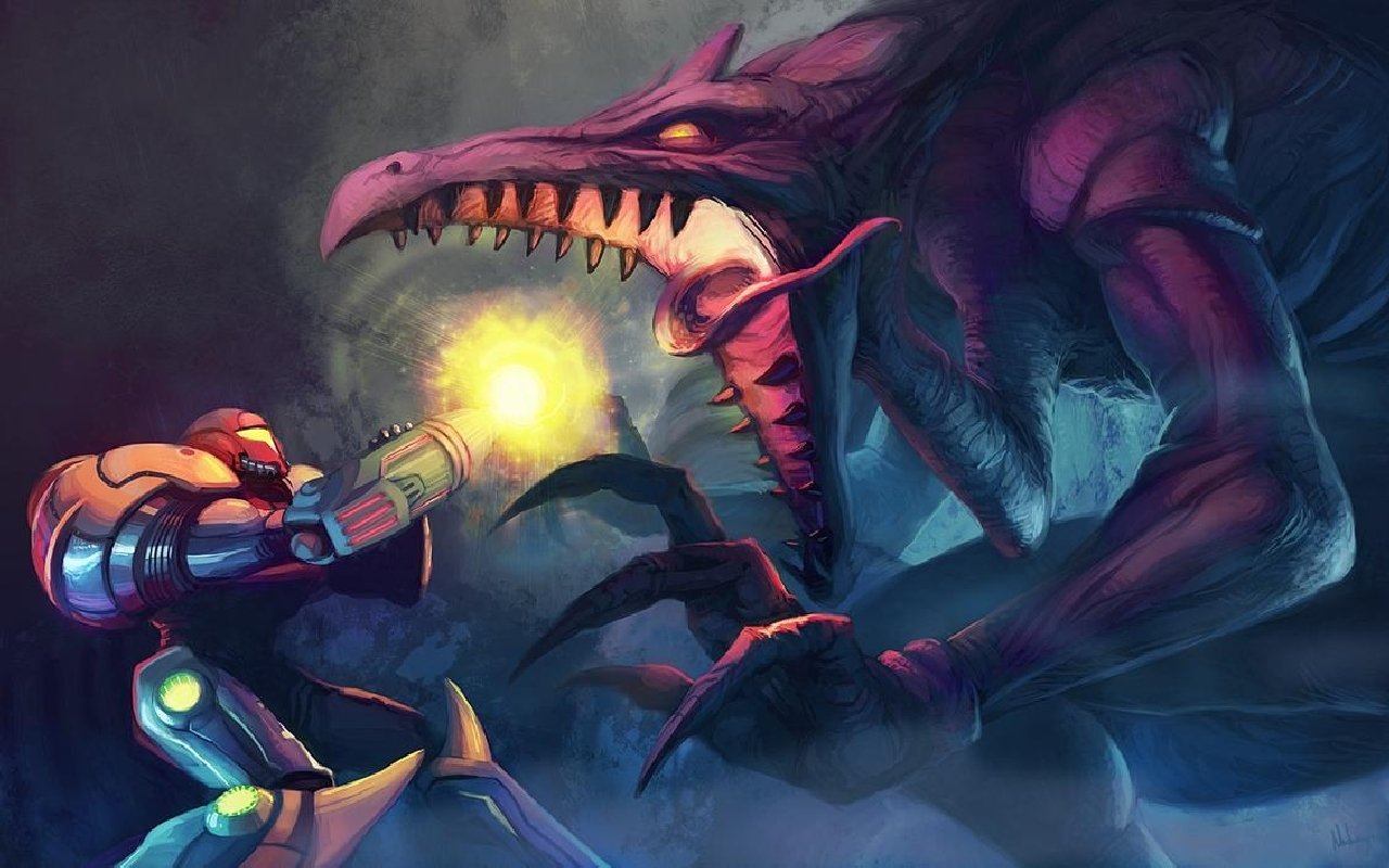Download Video Game Metroid Art