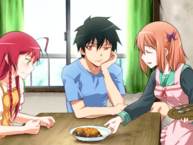 Download Chiho Sasaki Emi Yusa Sadao Maou Anime The Devil Is A Part ...