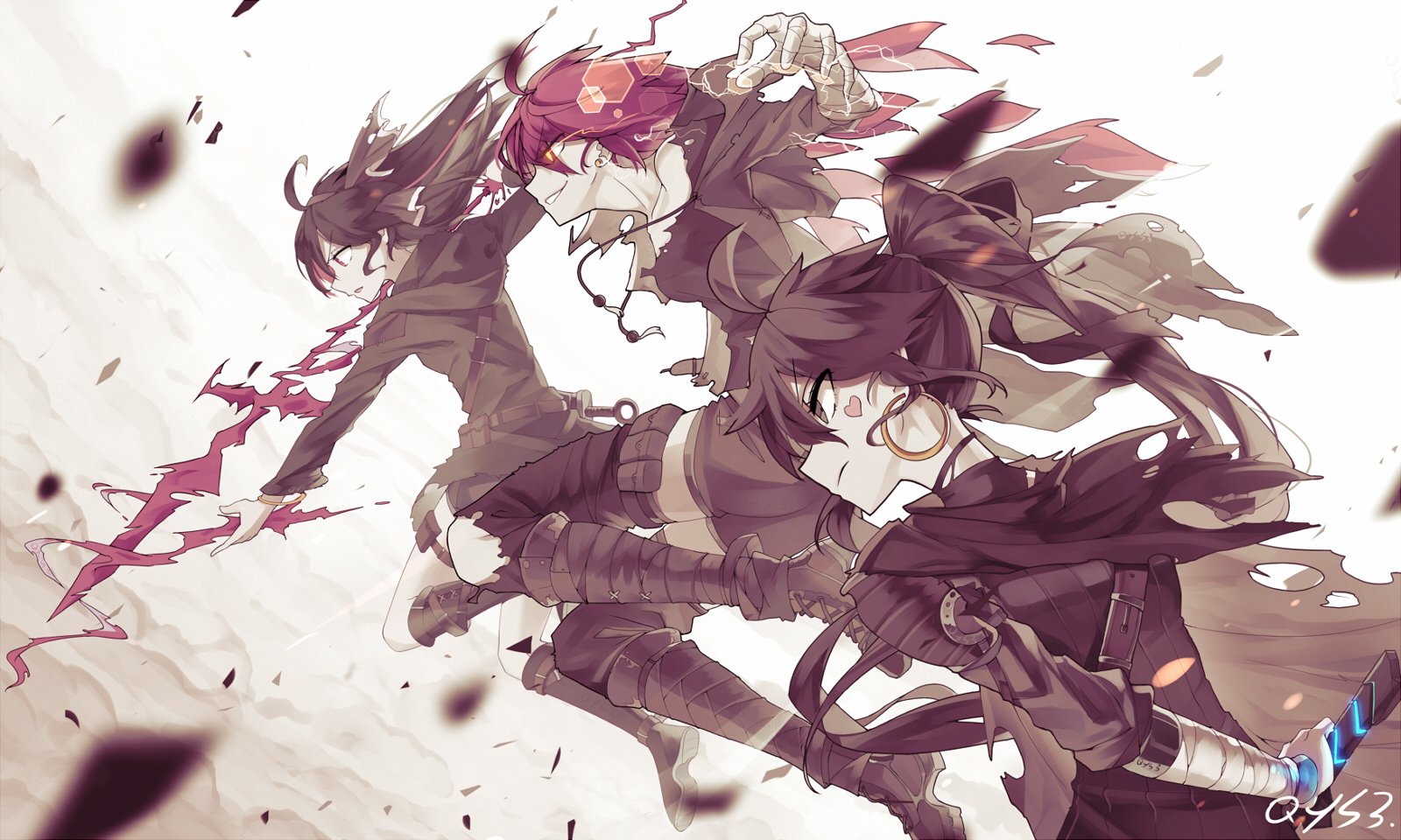 Anime Warrior Art by 千夜QYS3