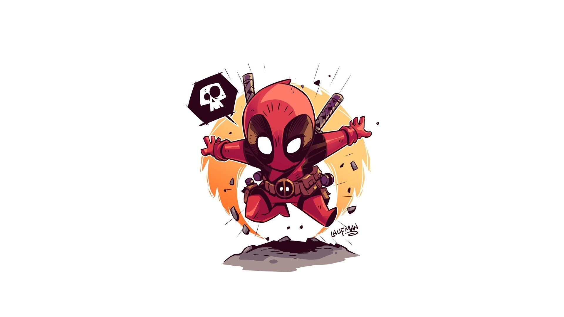 Deadpool Dash: Comic Chaos in Action