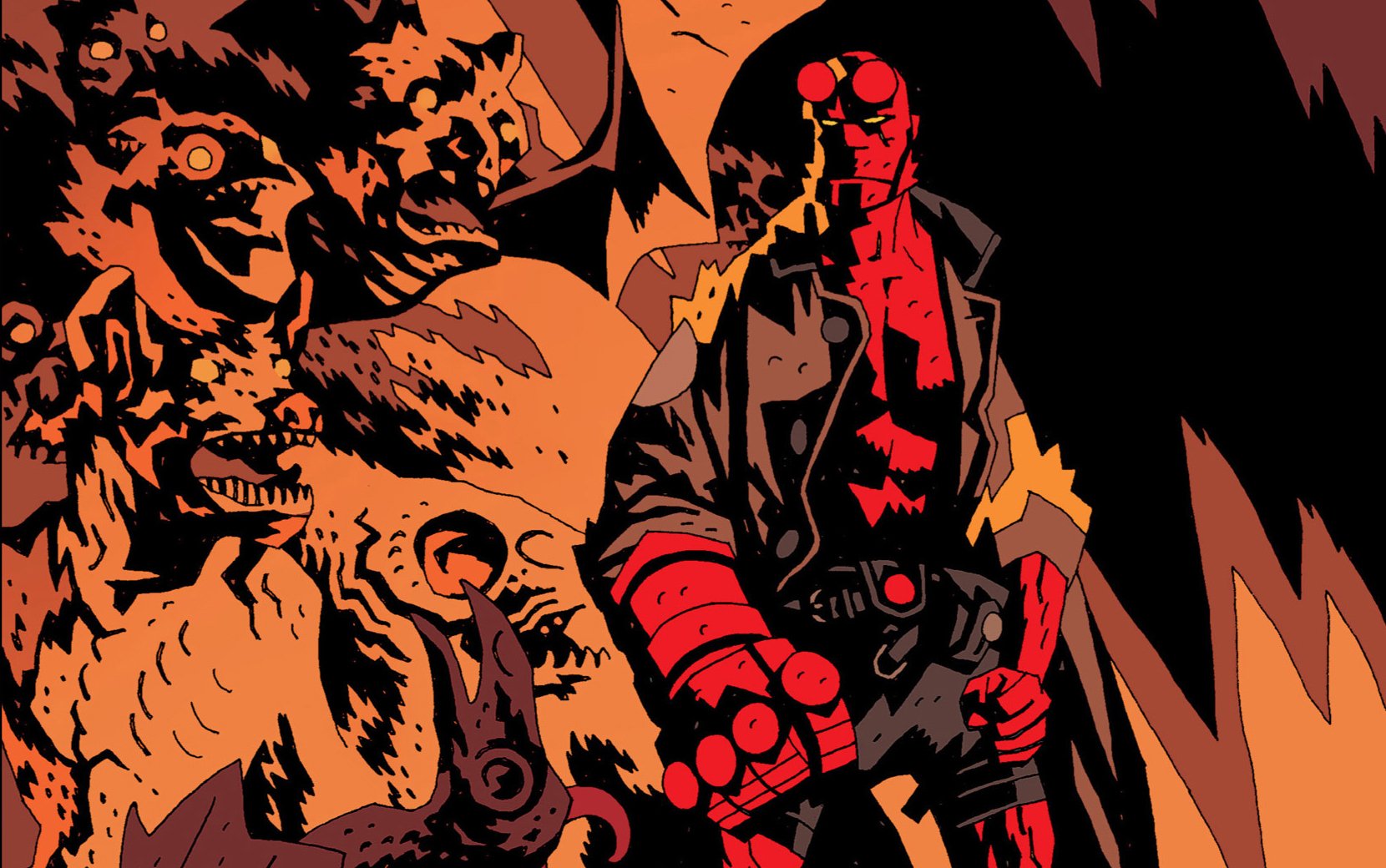 Download Comic Hellboy Art