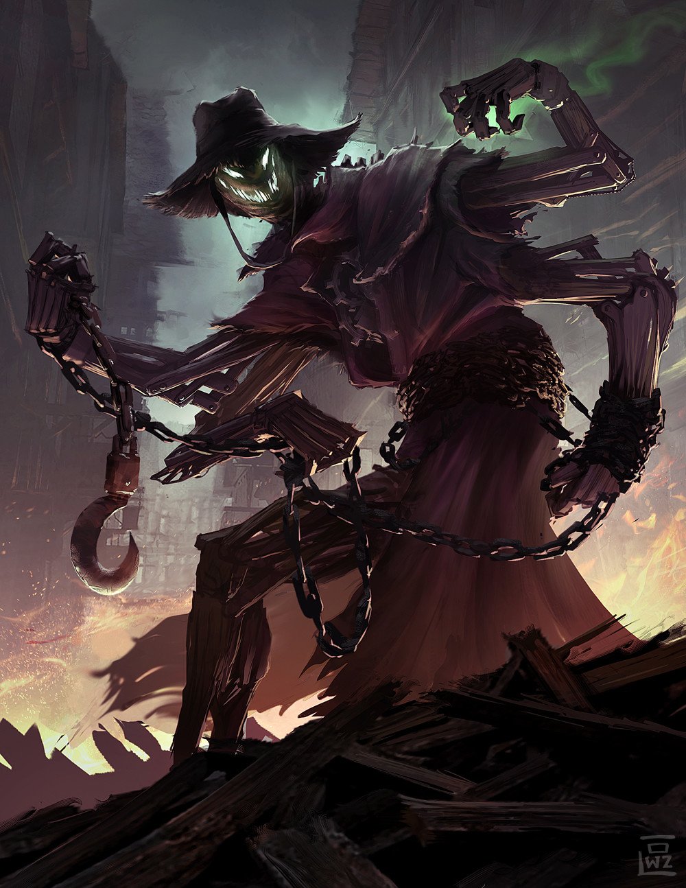 Download Dark Scarecrow Art