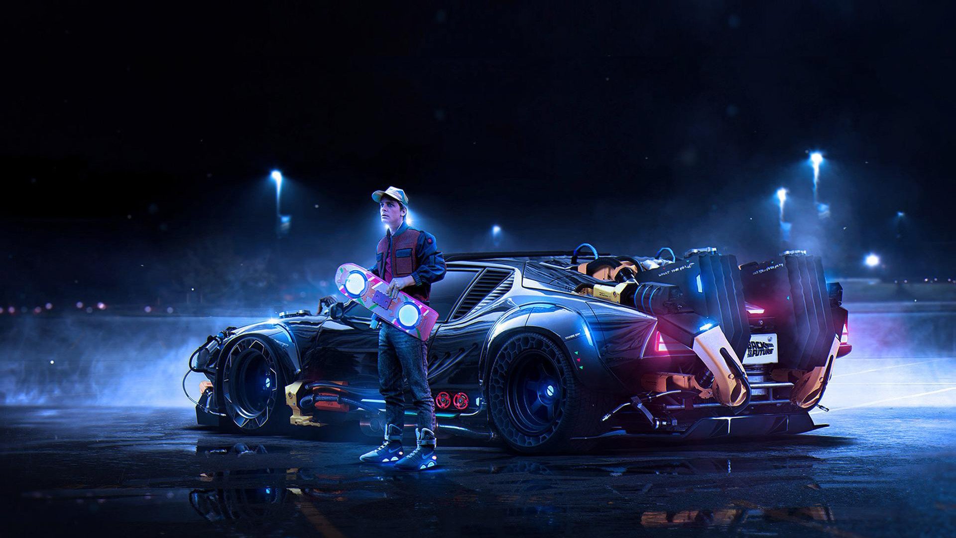 Download Movie Back To The Future Art