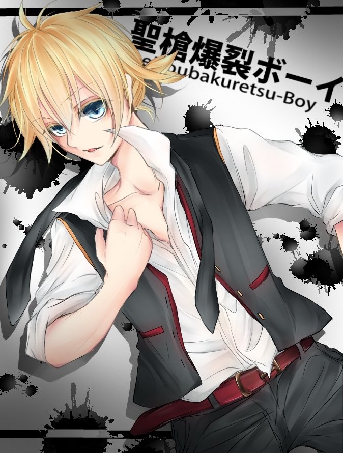 Download Len Kagamine Anime Vocaloid Art