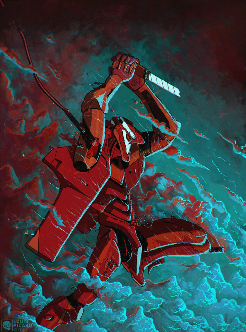 Evangelion Unit-02 - Desktop Wallpapers, Phone Wallpaper, PFP, Gifs ...