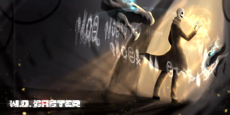 Gaster (Undertale) - Desktop Wallpapers, Phone Wallpaper, PFP, Gifs ...