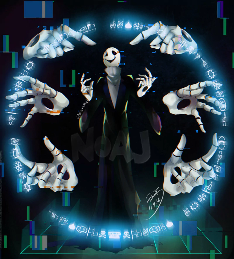 Gaster (Undertale) - Desktop Wallpapers, Phone Wallpaper, PFP, Gifs ...