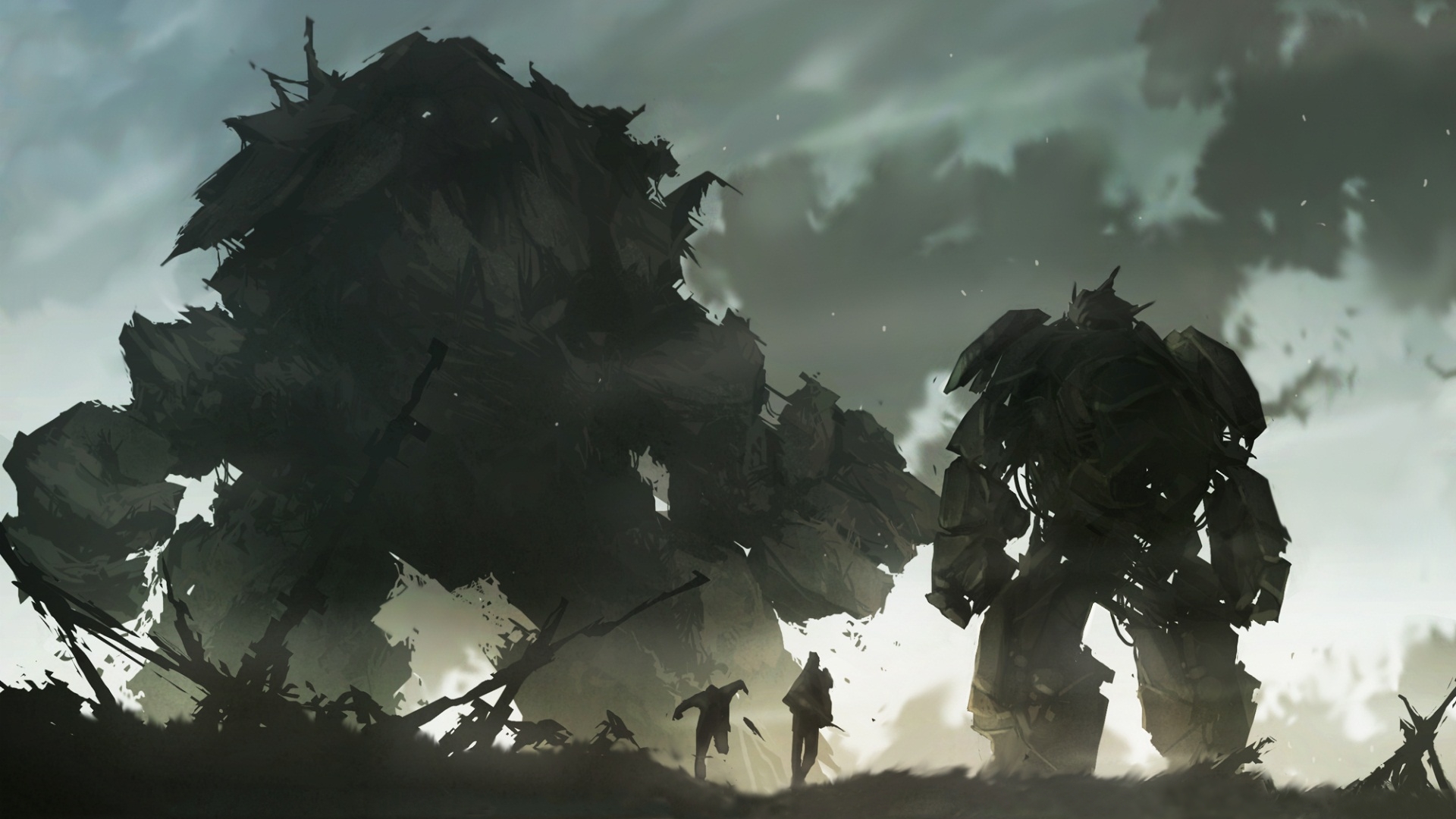 Shadow Of The Colossus Art