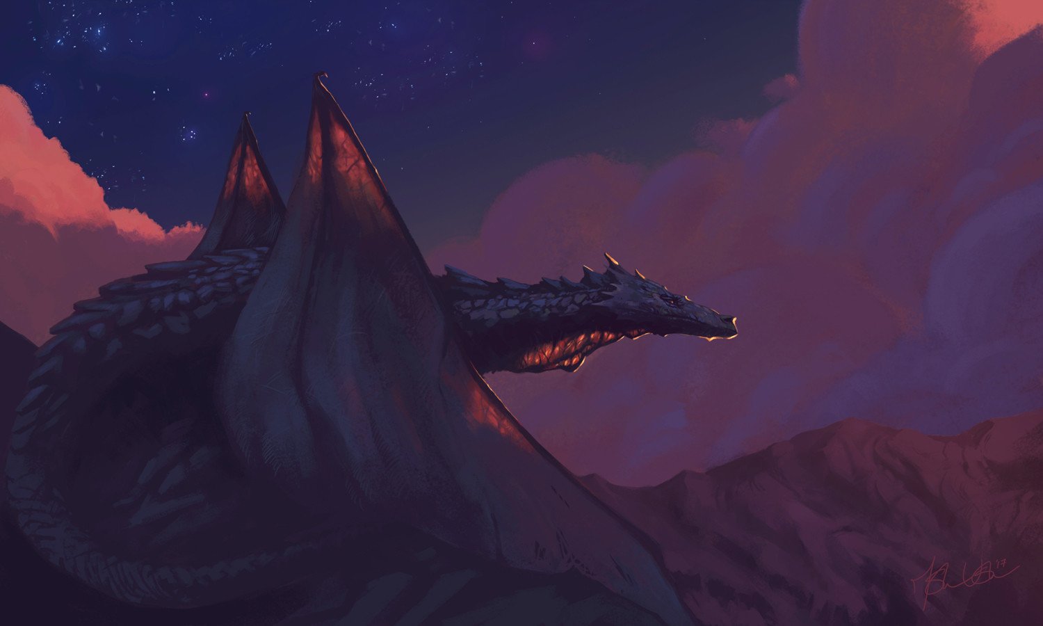 The Resting Dragon by Justin Usher