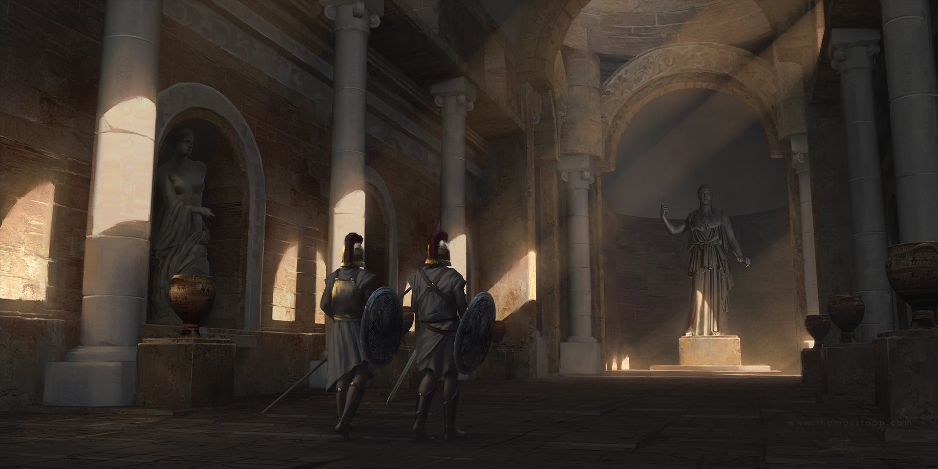 Download Hall Fantasy Building Art