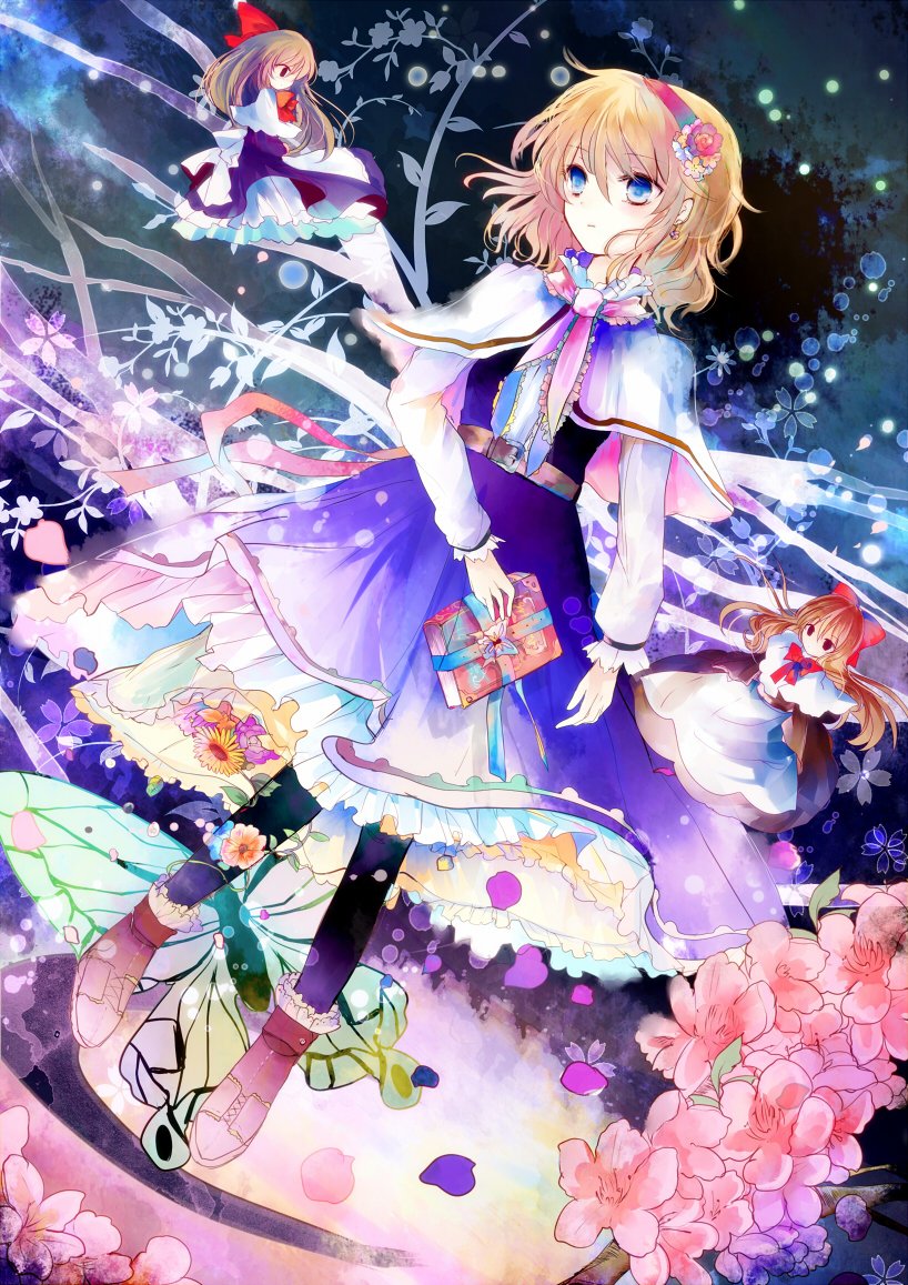 Download Shanghai Doll Alice Margatroid Anime Touhou Art
