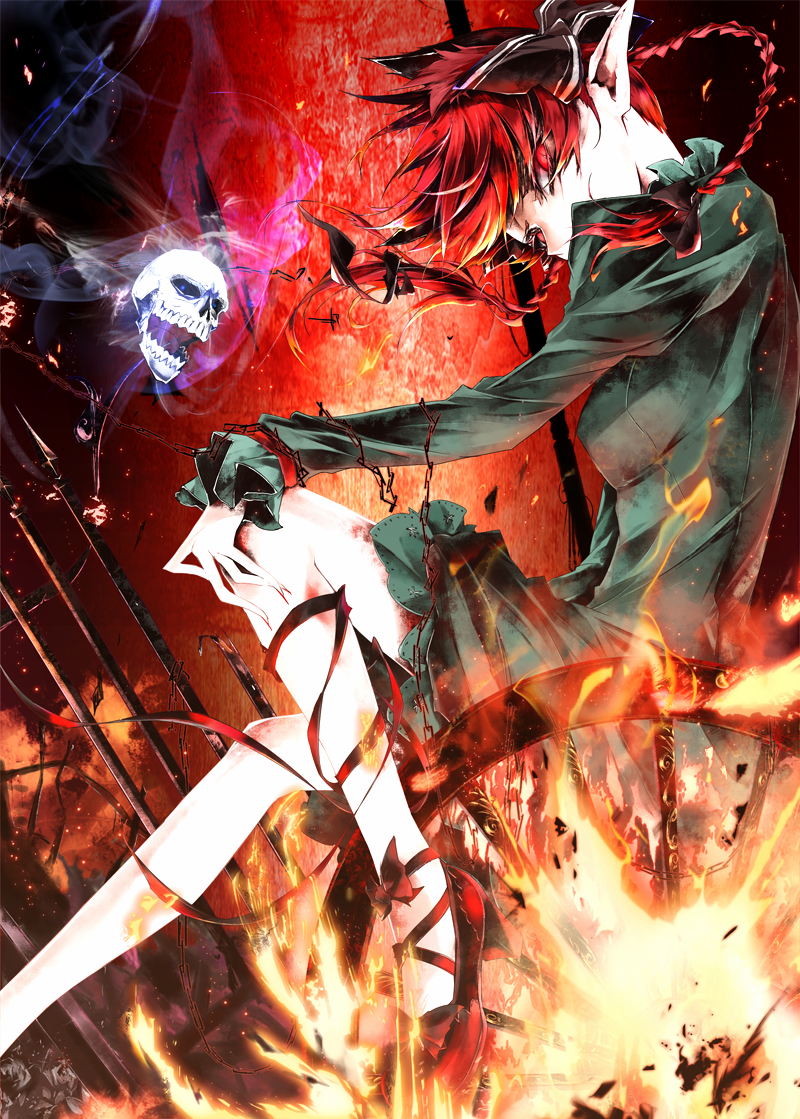 Download Rin Kaenbyou Anime Touhou Art